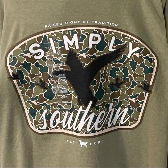 Simply Southern | Shirts | Simply Southern Comfort Colors Raised Right ...